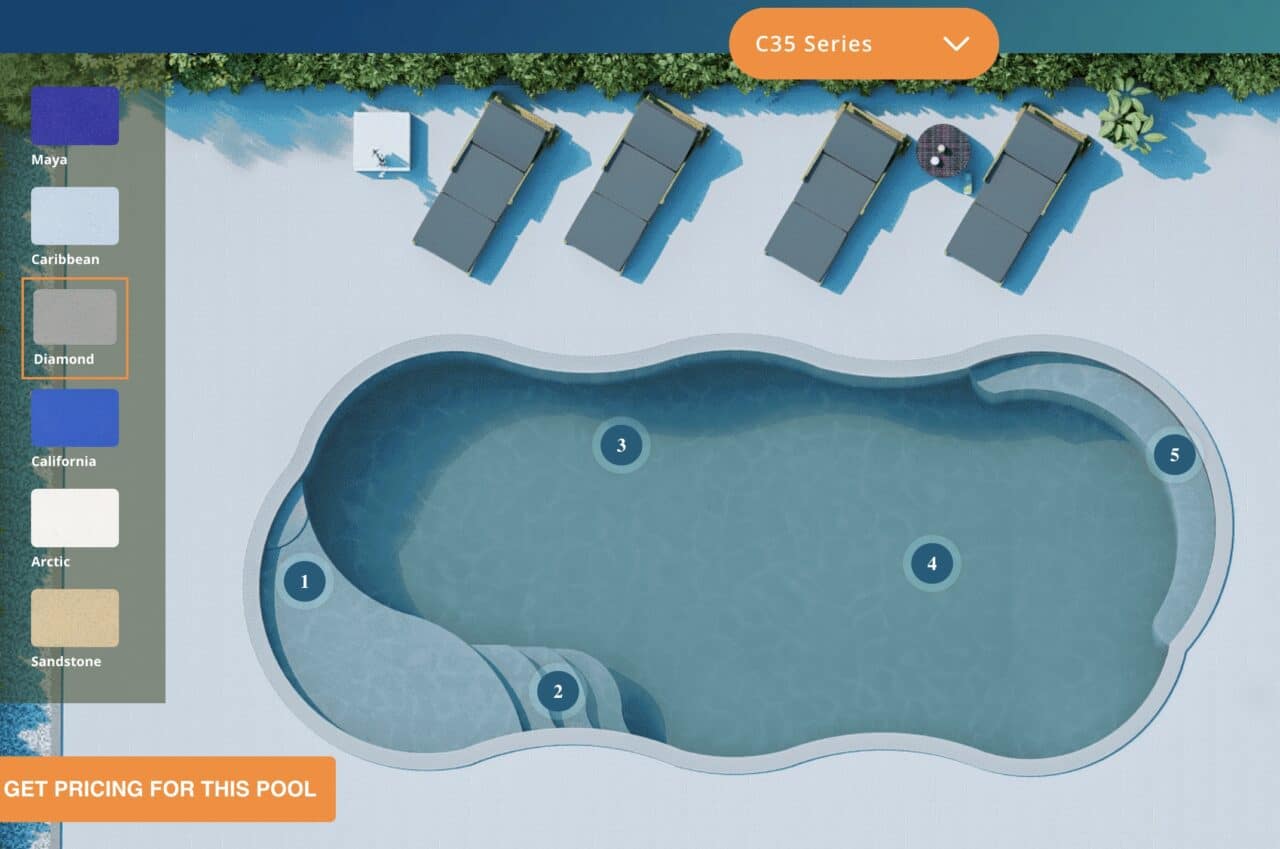 Pool Selection - Fiberglass Pool Builder | Bella Blue Pools Ohio