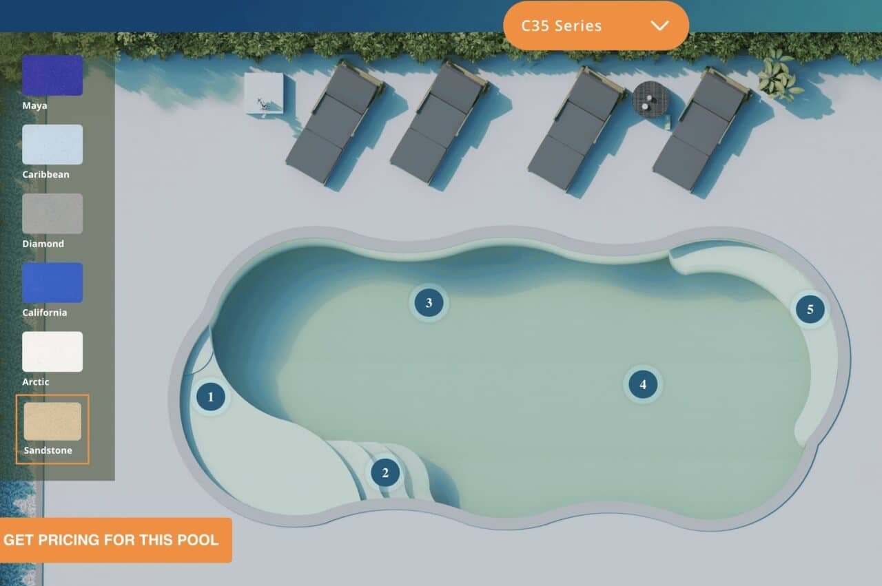 Pool Selection - Fiberglass Pool Builder | Bella Blue Pools Ohio